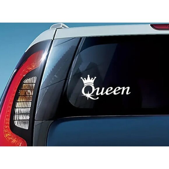 Queen | Office | Queen Crown Vinyl Sticker Decal For Car Motorcycle ...